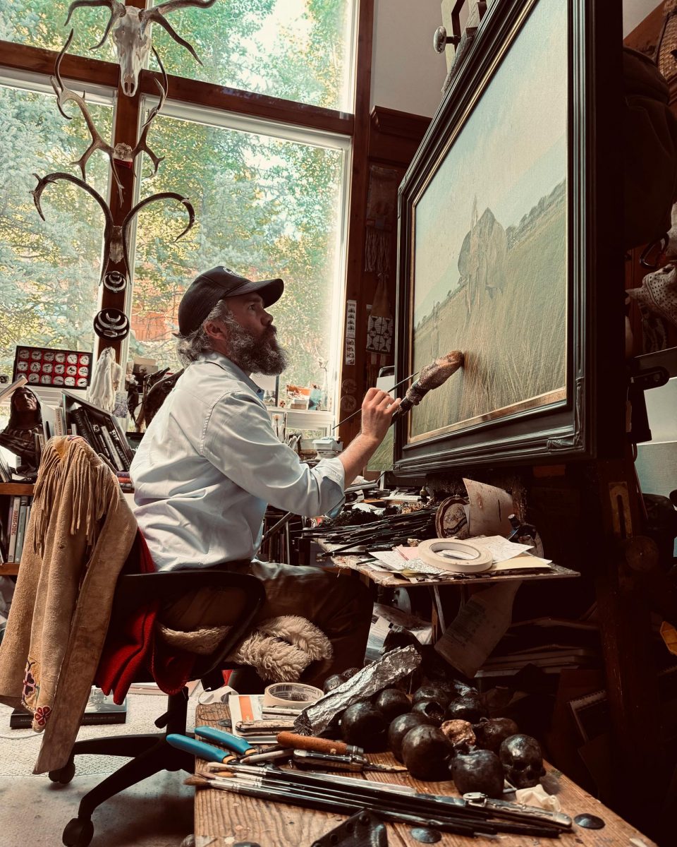 The Golden Era of Safari Re-imagined by American Artist - Nicholas Col
