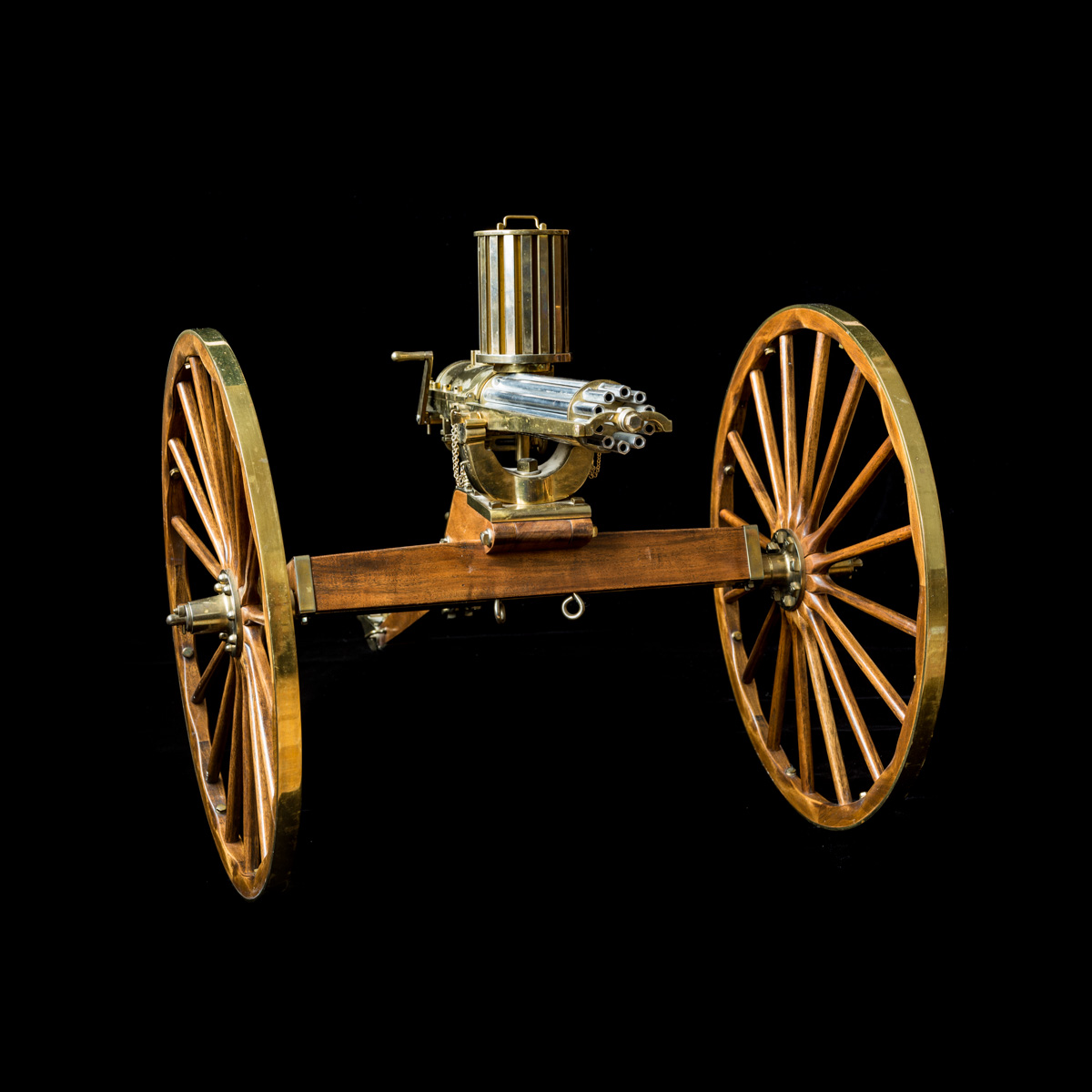 The Gatling Gun - 1/3rd Scale models firing .22 / The Explora - Premier ...