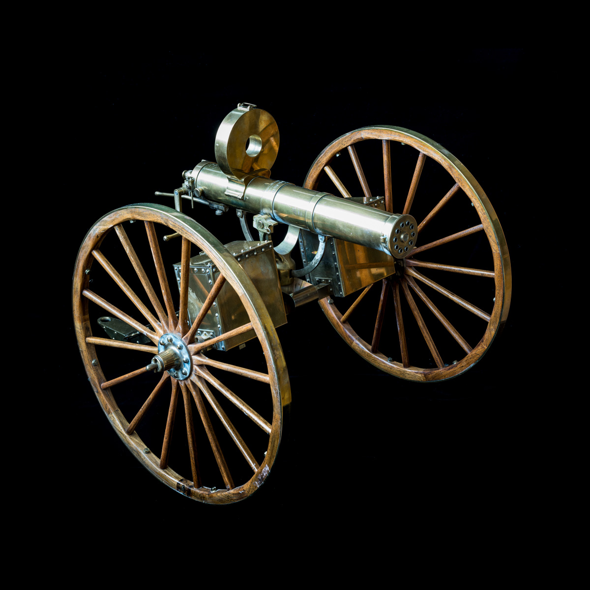 The Gatling Gun - 1/3rd Scale models firing .22 / The Explora - Premier ...