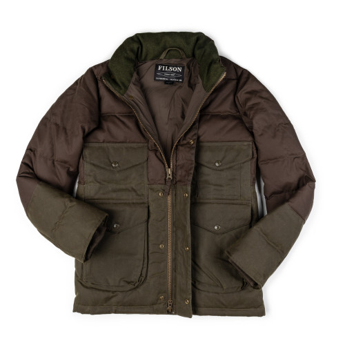 Filson Down Cruiser Jacket in Otter Green