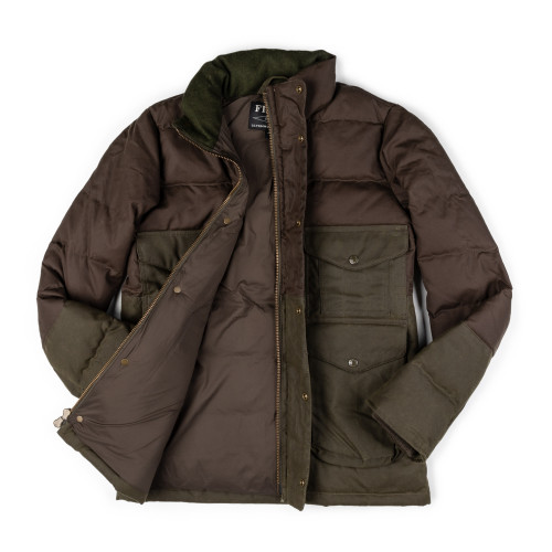 Filson Down Cruiser Jacket in Otter Green