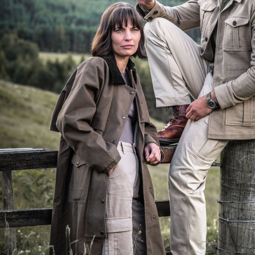 Filson Women's Dry Tin Duster Coat