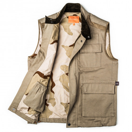 Westley Richards Safari Guide Vest in Sand Stone