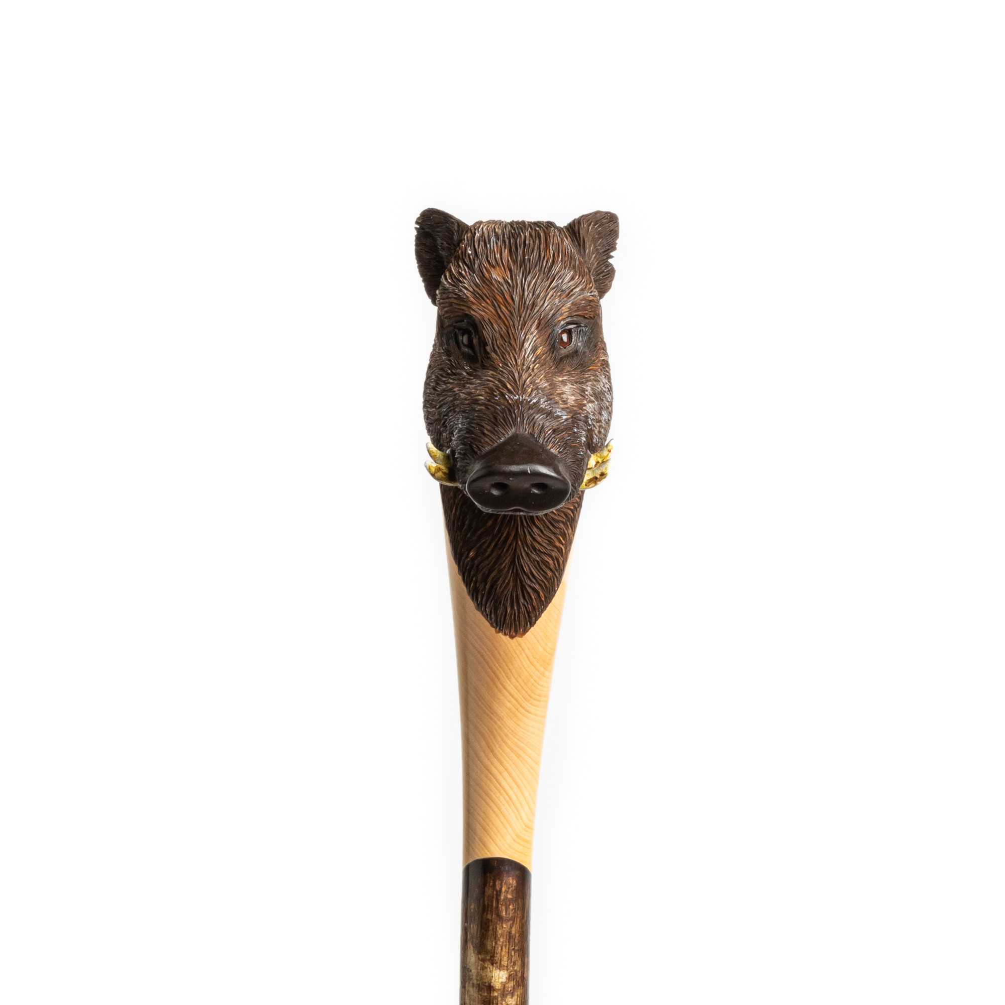 Westley Richards Hand Carved Wild Boar Walking Stick