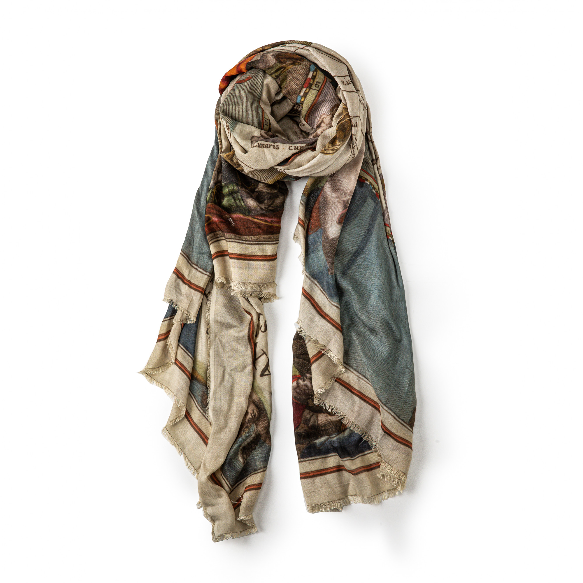 Faliero Sarti Planisfero Scarf