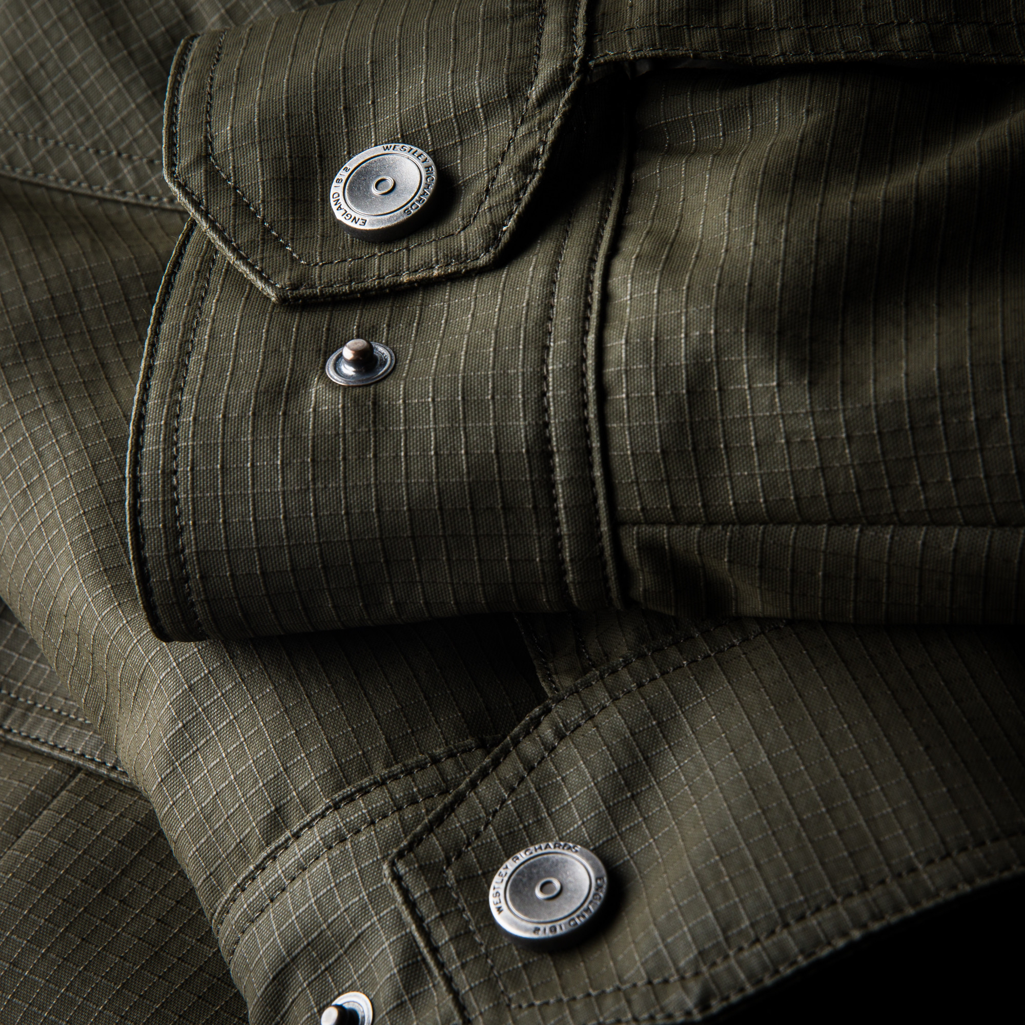 Westley Richards Forsyth Waxed Ripstop Jacket