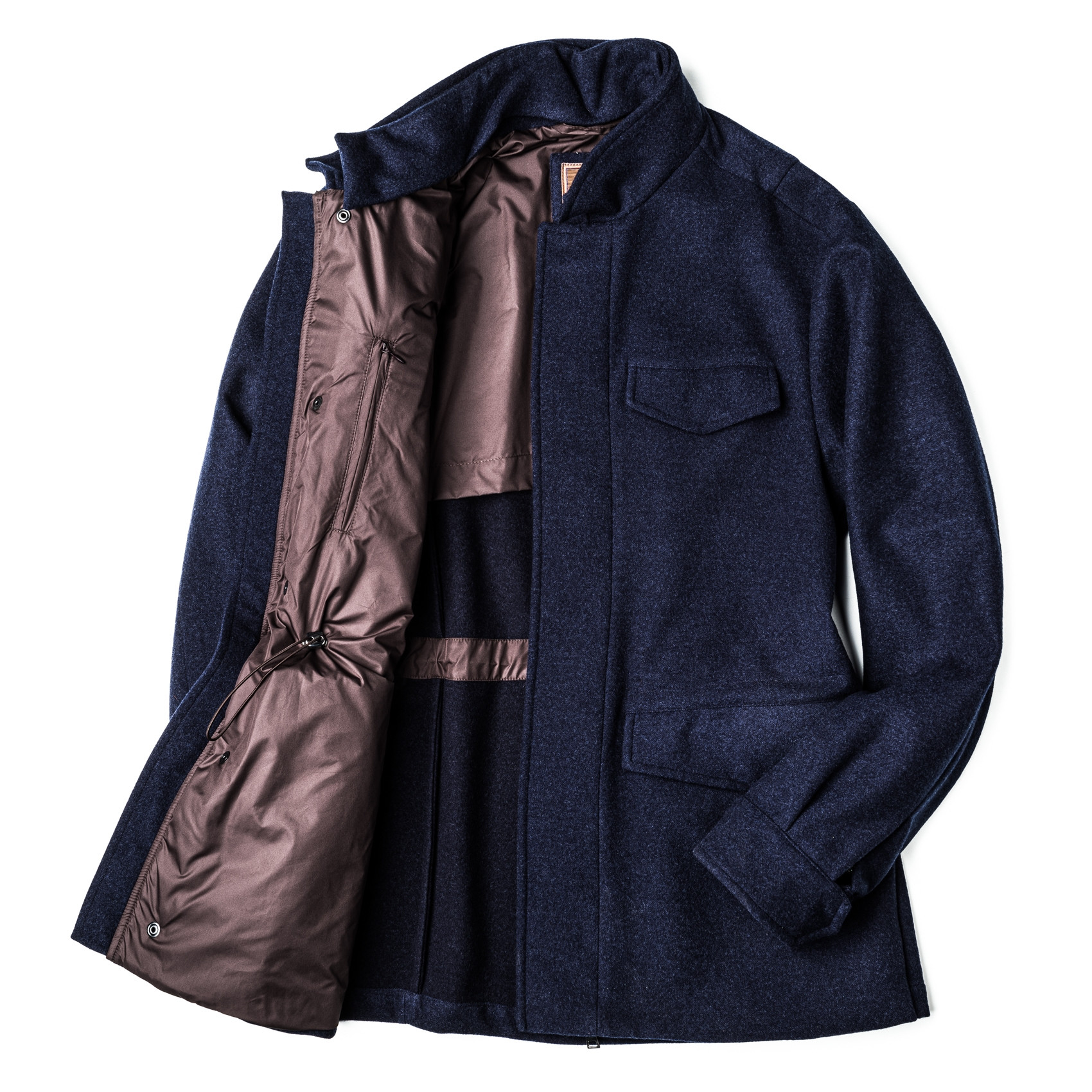 Doriani Men's Virgin Wool Field Coat