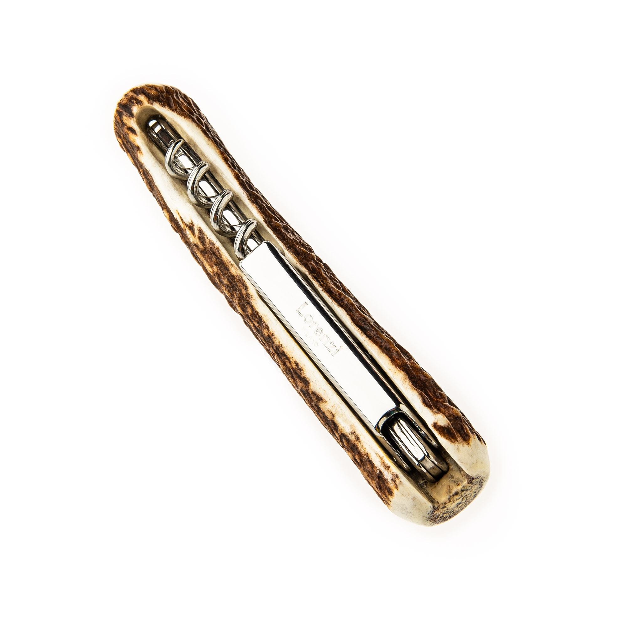 Lorenzi Milano - Butler's Friend Corkscrew in Stag Antler