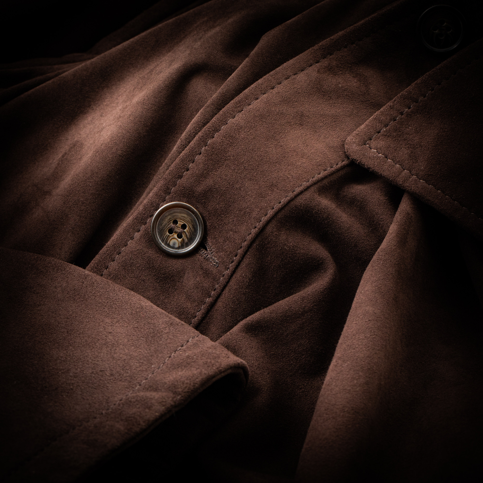 Marini Antonio Lambskin Suede Jacket