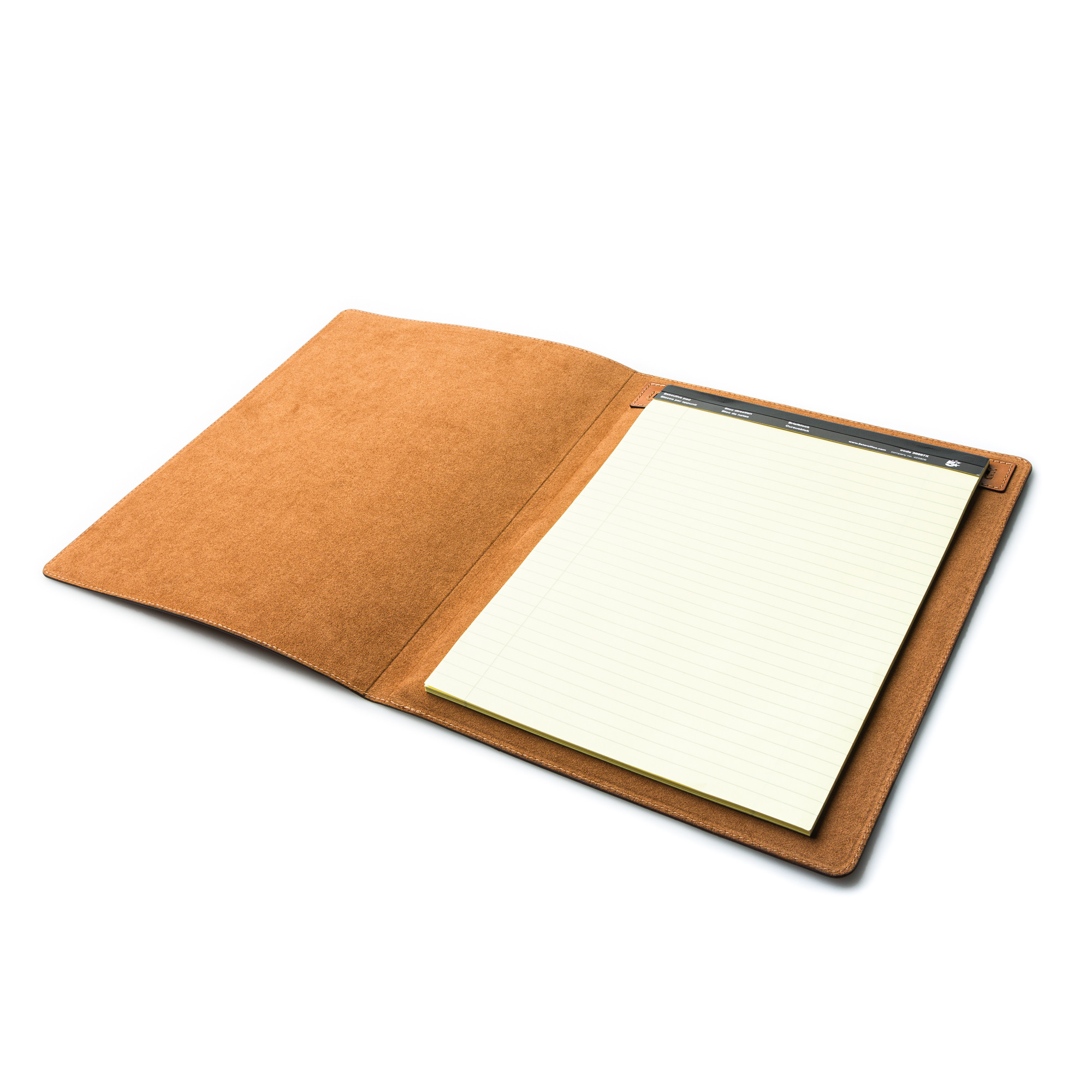 Heronshaw Notepad Cover in Mid Tan