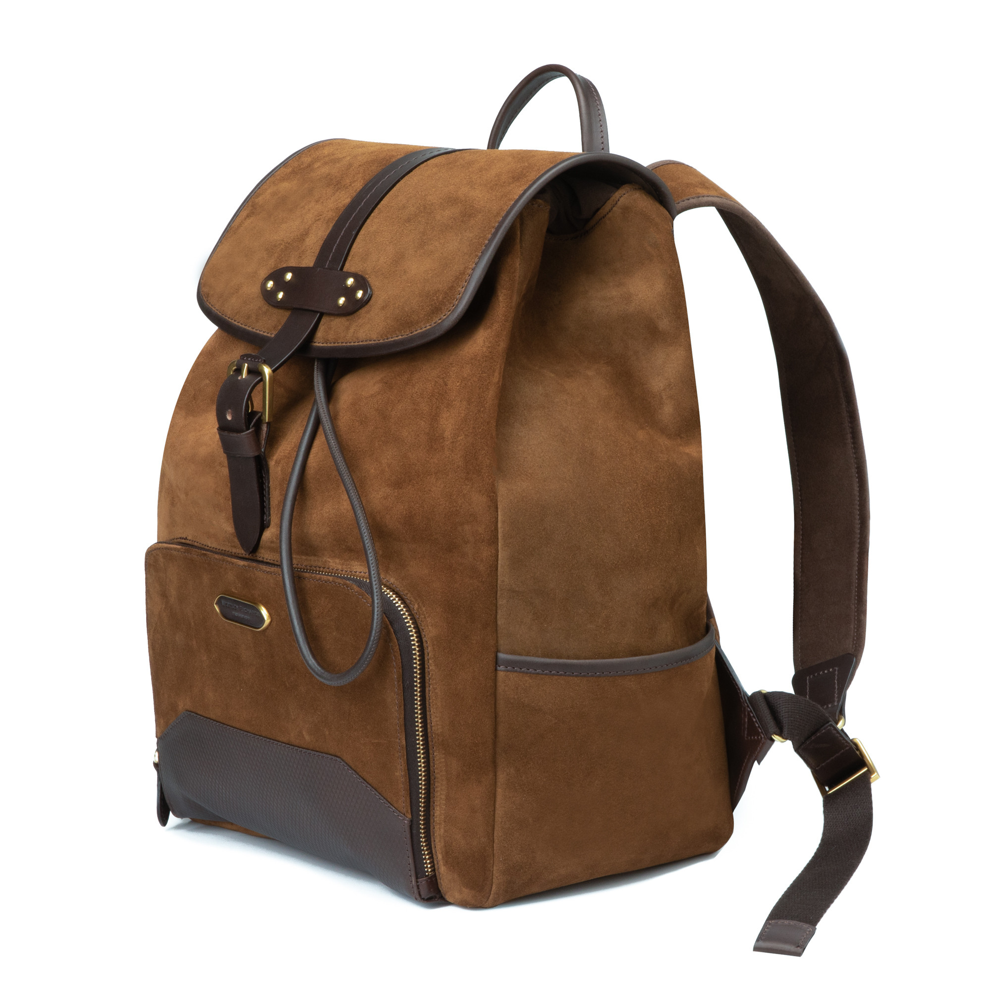 Westley Richards Bournbrook Rucksack in Walnut Suede