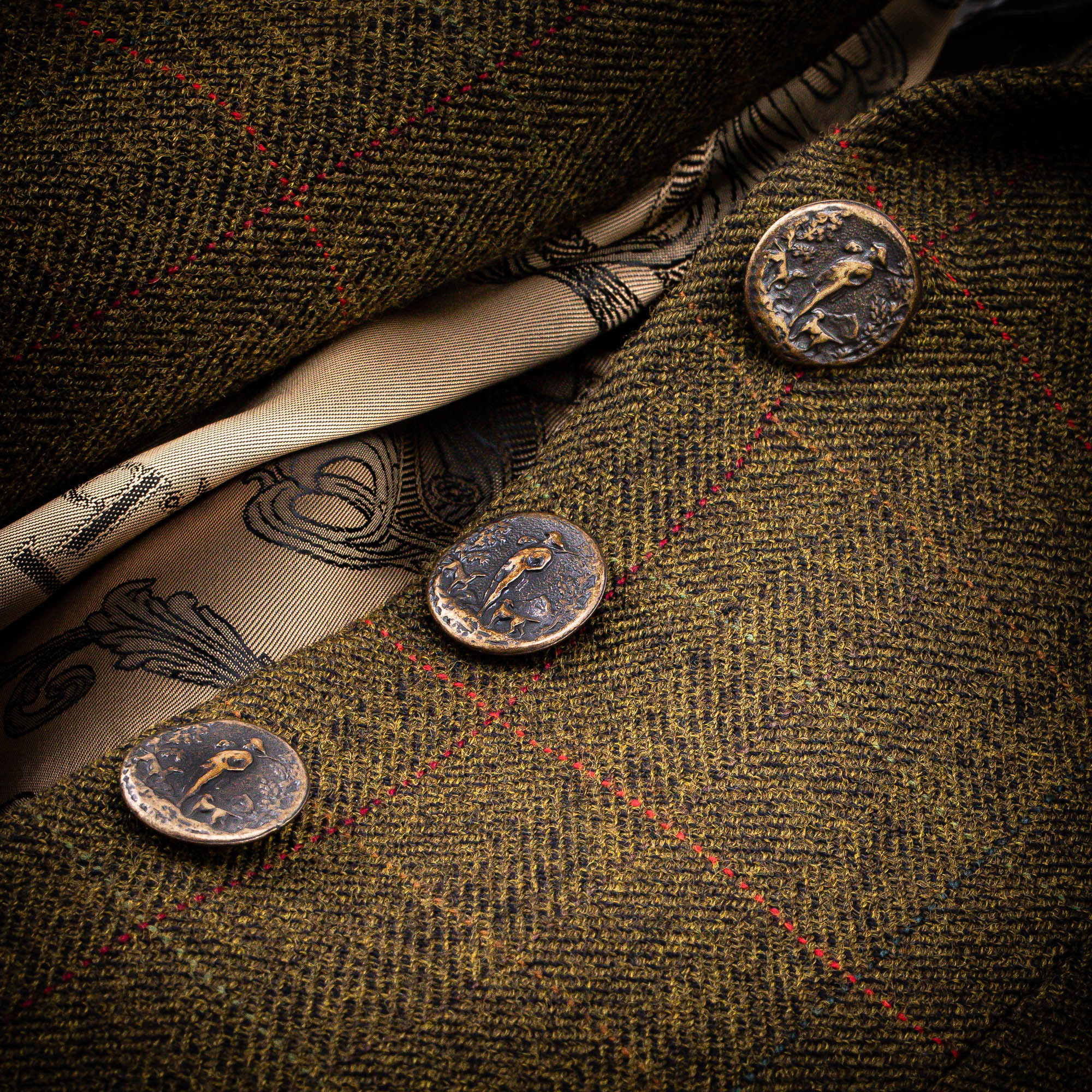 T.ba Ladies Hacking Jacket in Shooting Tweed