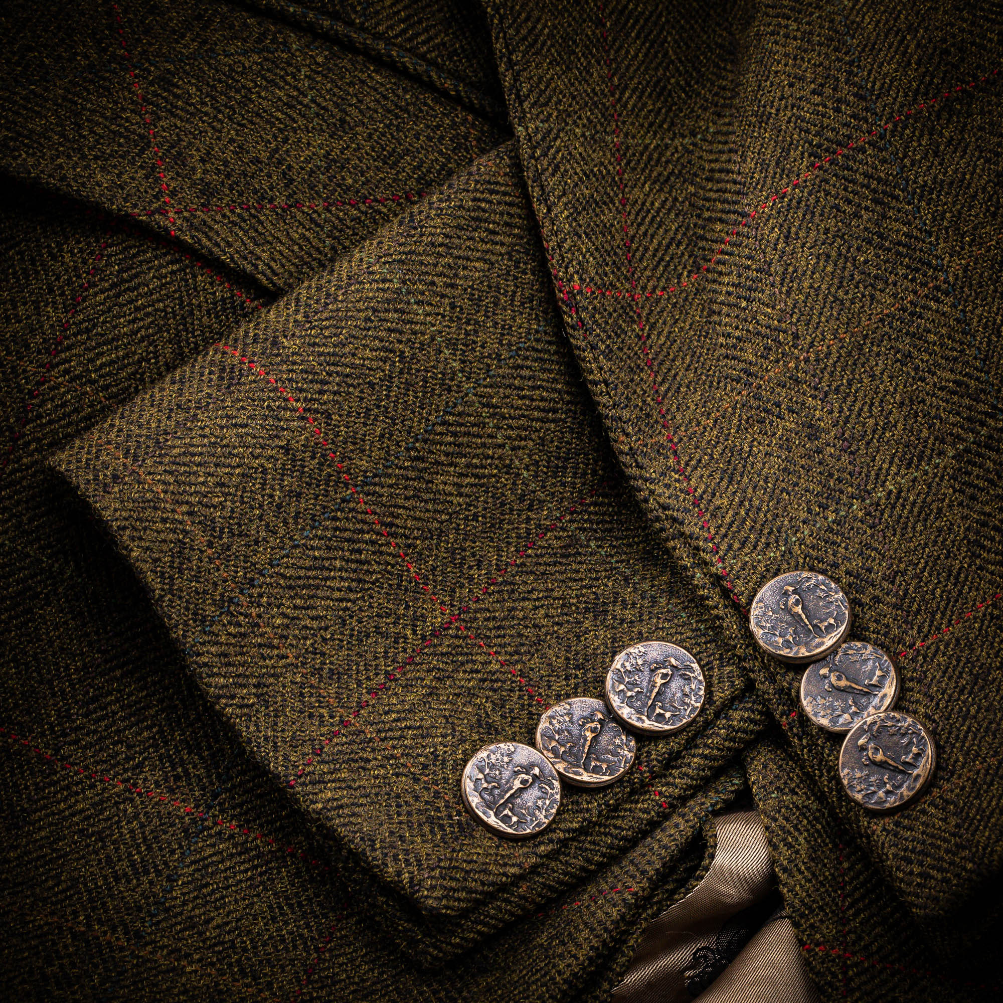 T.ba Ladies Hacking Jacket in Shooting Tweed