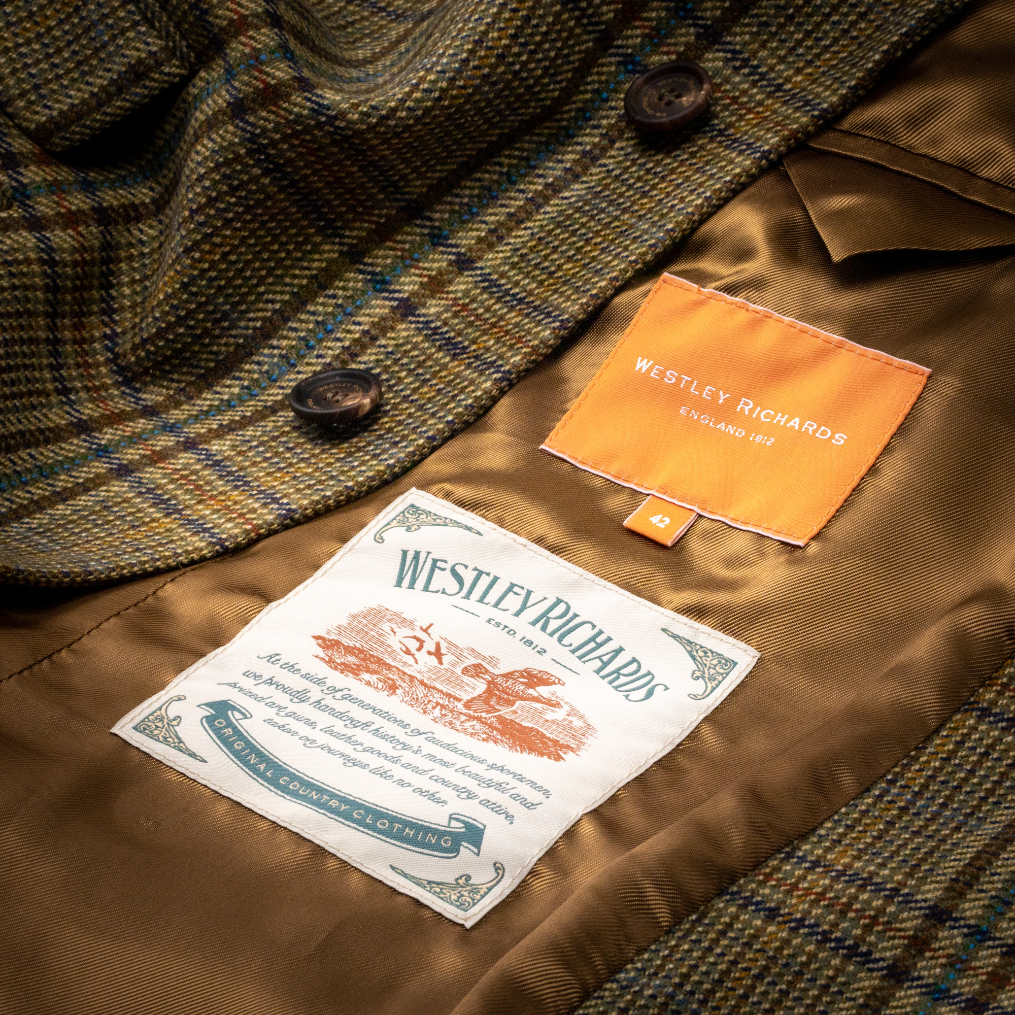 Westley Richards Sefton Tweed Sports Jacket