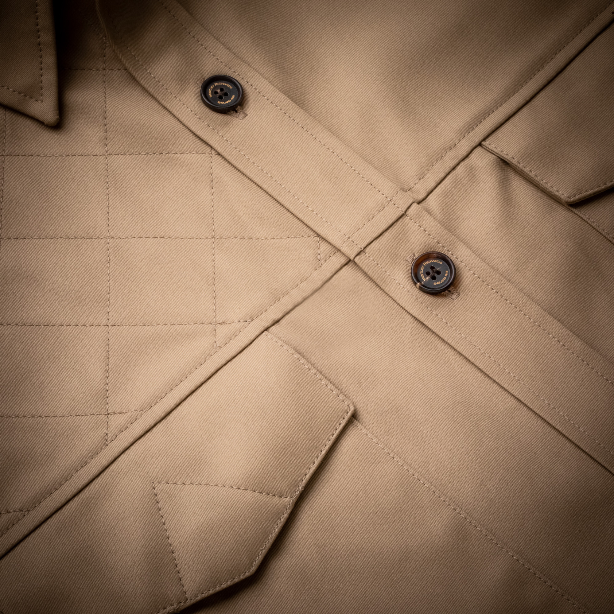 Westley Richards Ventura Shirt in Stone