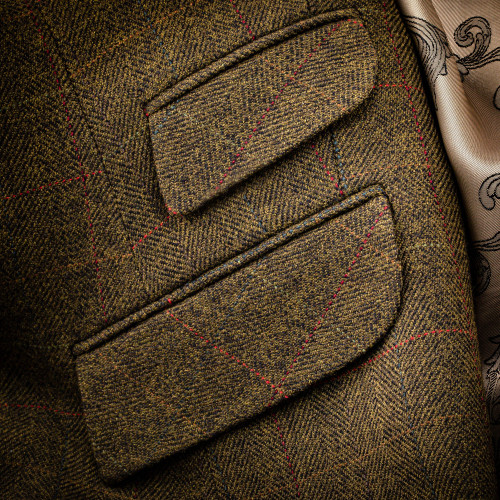 T.ba Ladies Hacking Jacket in Shooting Tweed