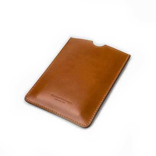 Westley Richards European Certificate Wallet in Mid Tan
