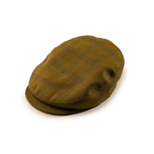 Westley Richards Bond Tweed Cap - Moorland Green Check