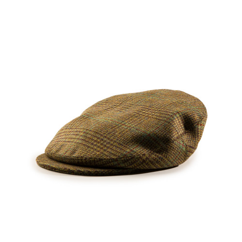 Westley Richards Bond Tweed Cap - Prince of Wales - Green