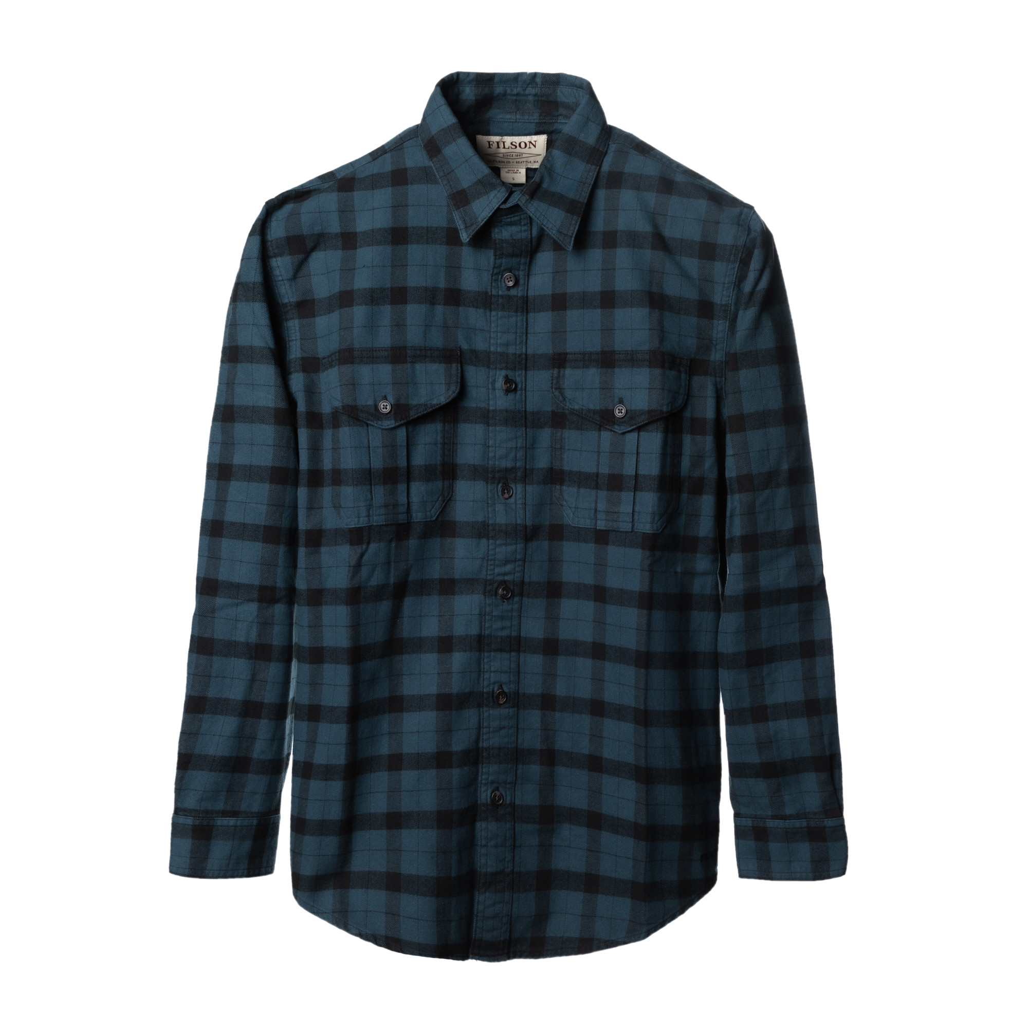 Filson Alaskan Guide Shirt in Midnight Black