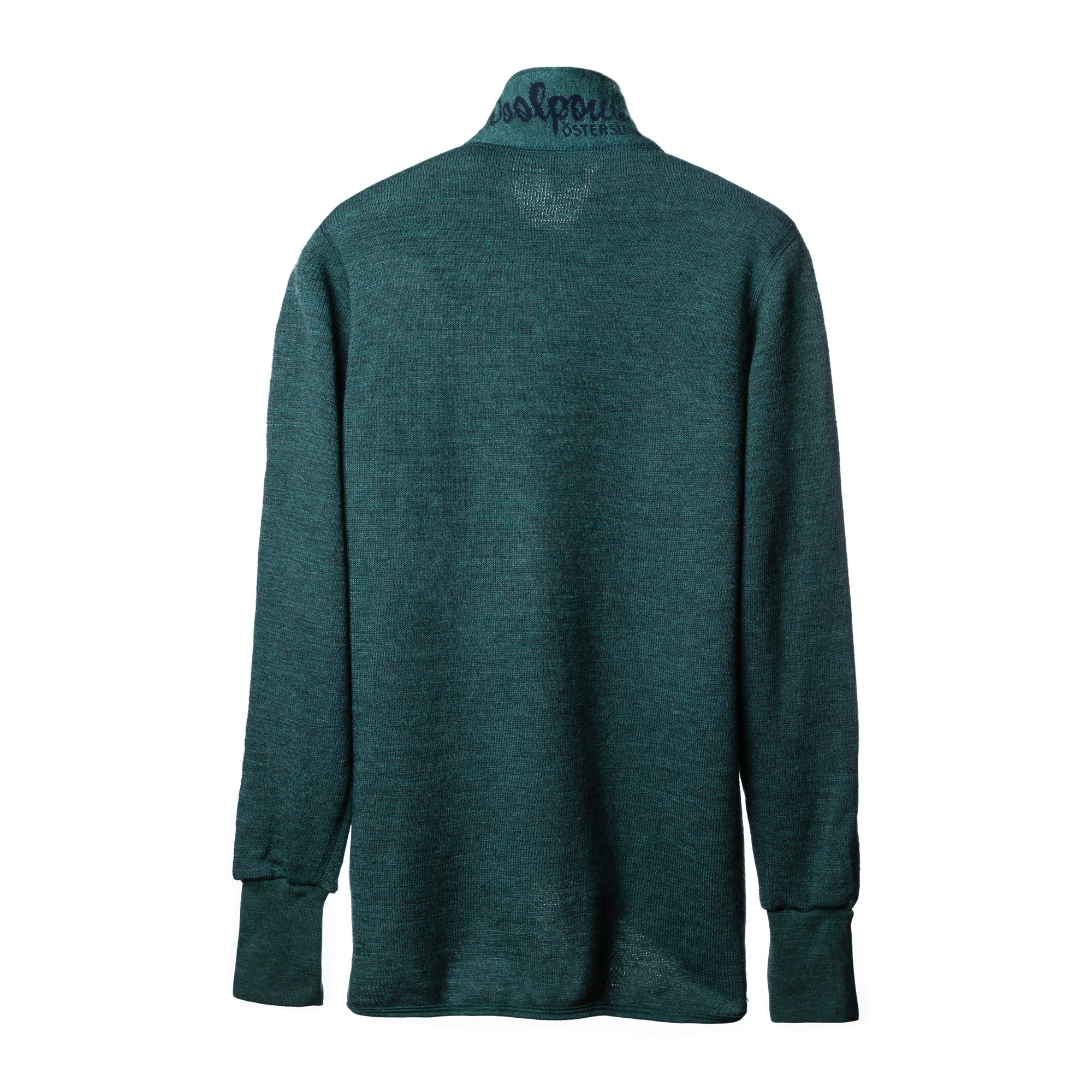 Woolpower Full Zip Jacket 400 in Forest Green