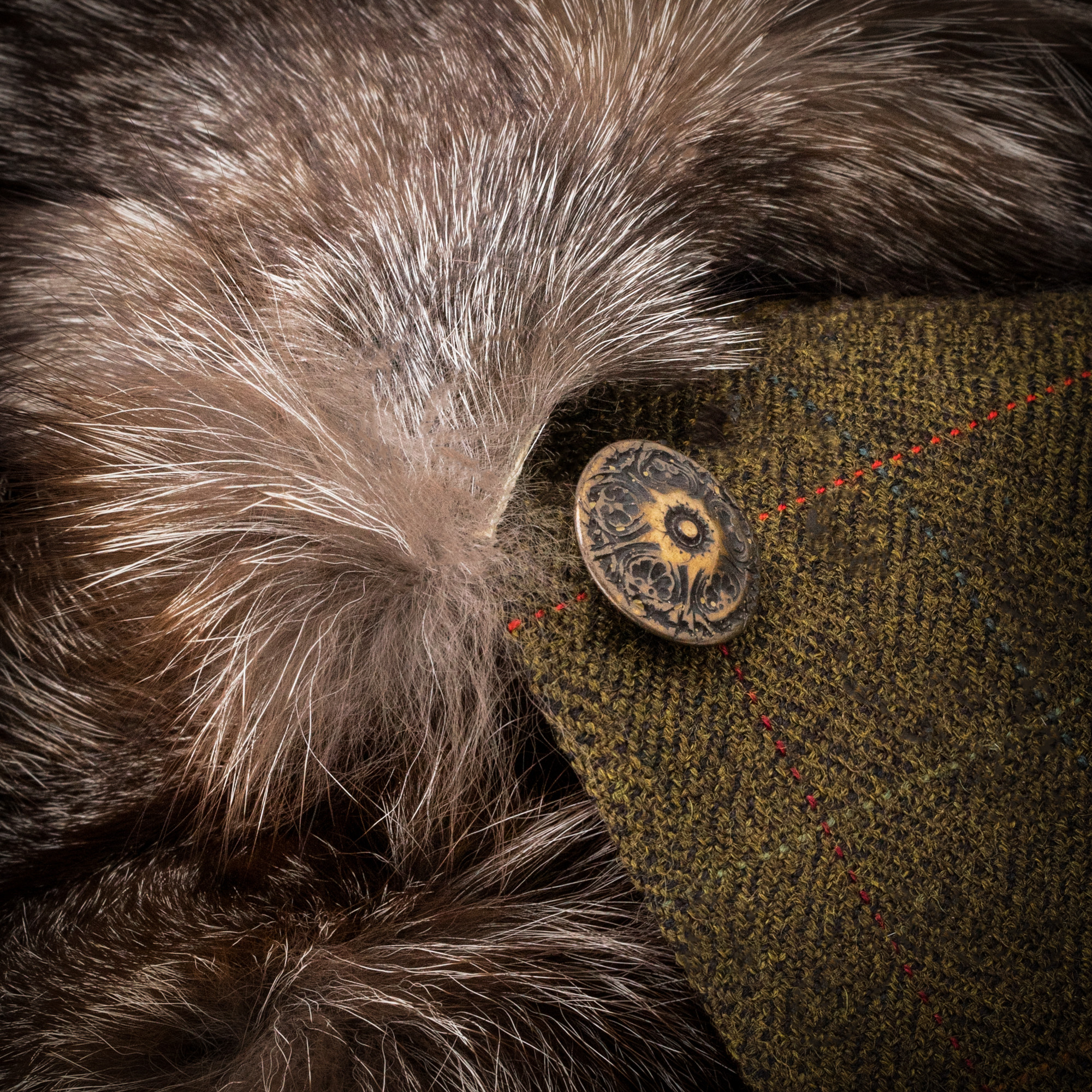T.ba Ladies Verdi Vest in Shooting Tweed