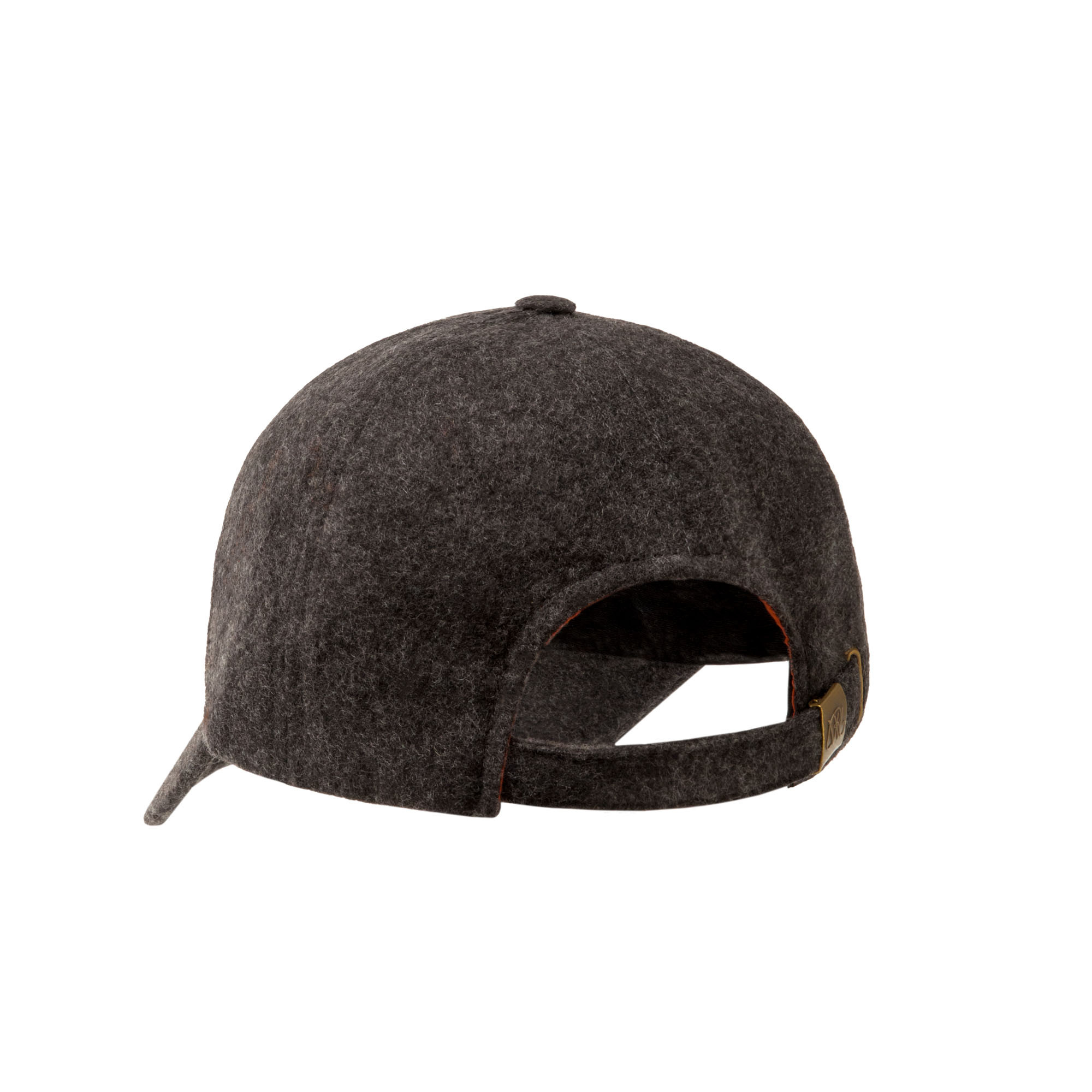 Westley Richards Cashmere Ball Cap in Charcoal