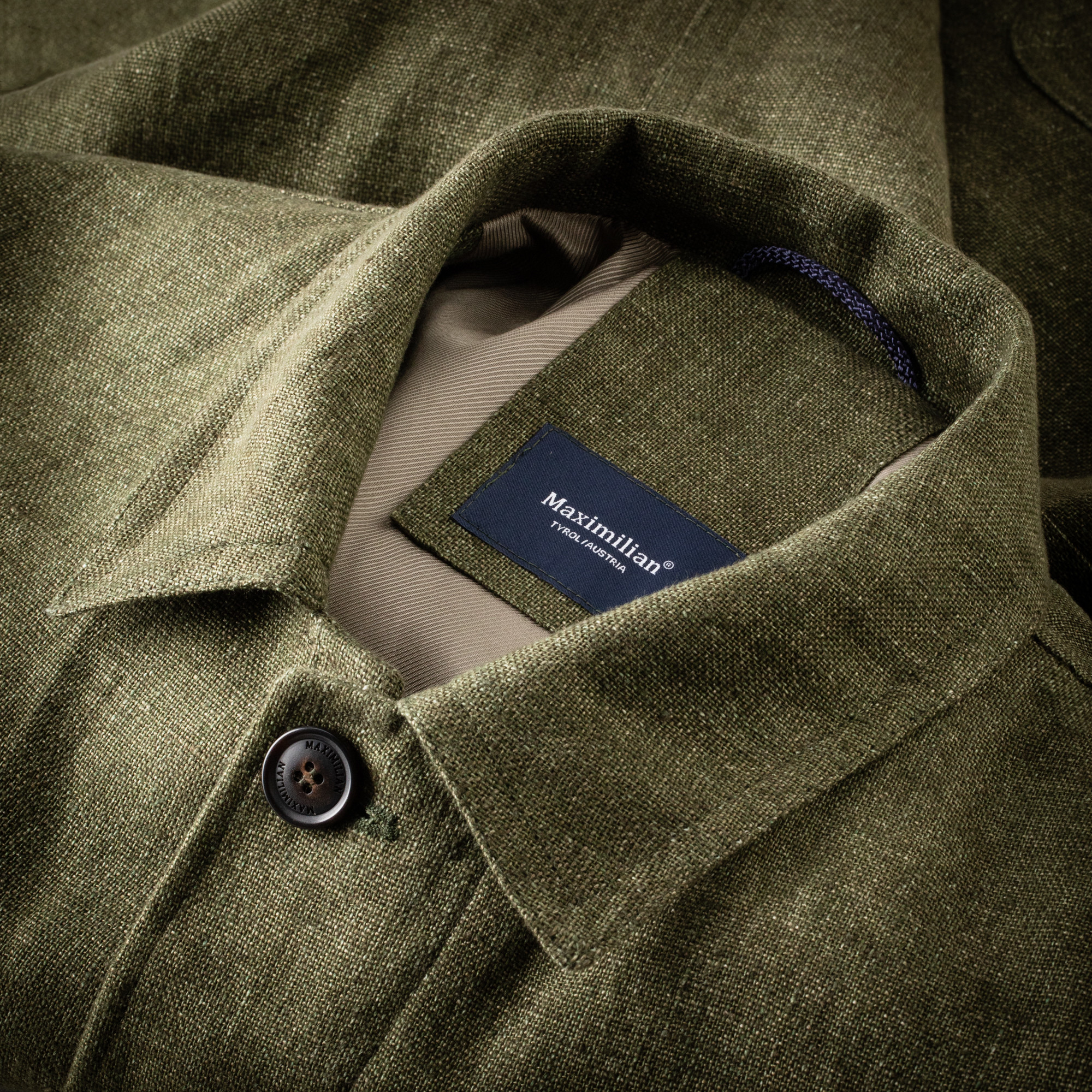Maximilian Milton Linen Field Jacket