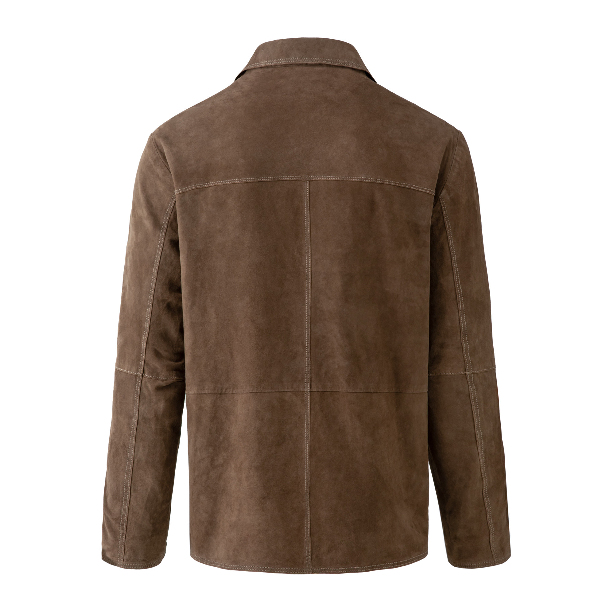 Westley Richards Dinesen Suede Shirt Jacket