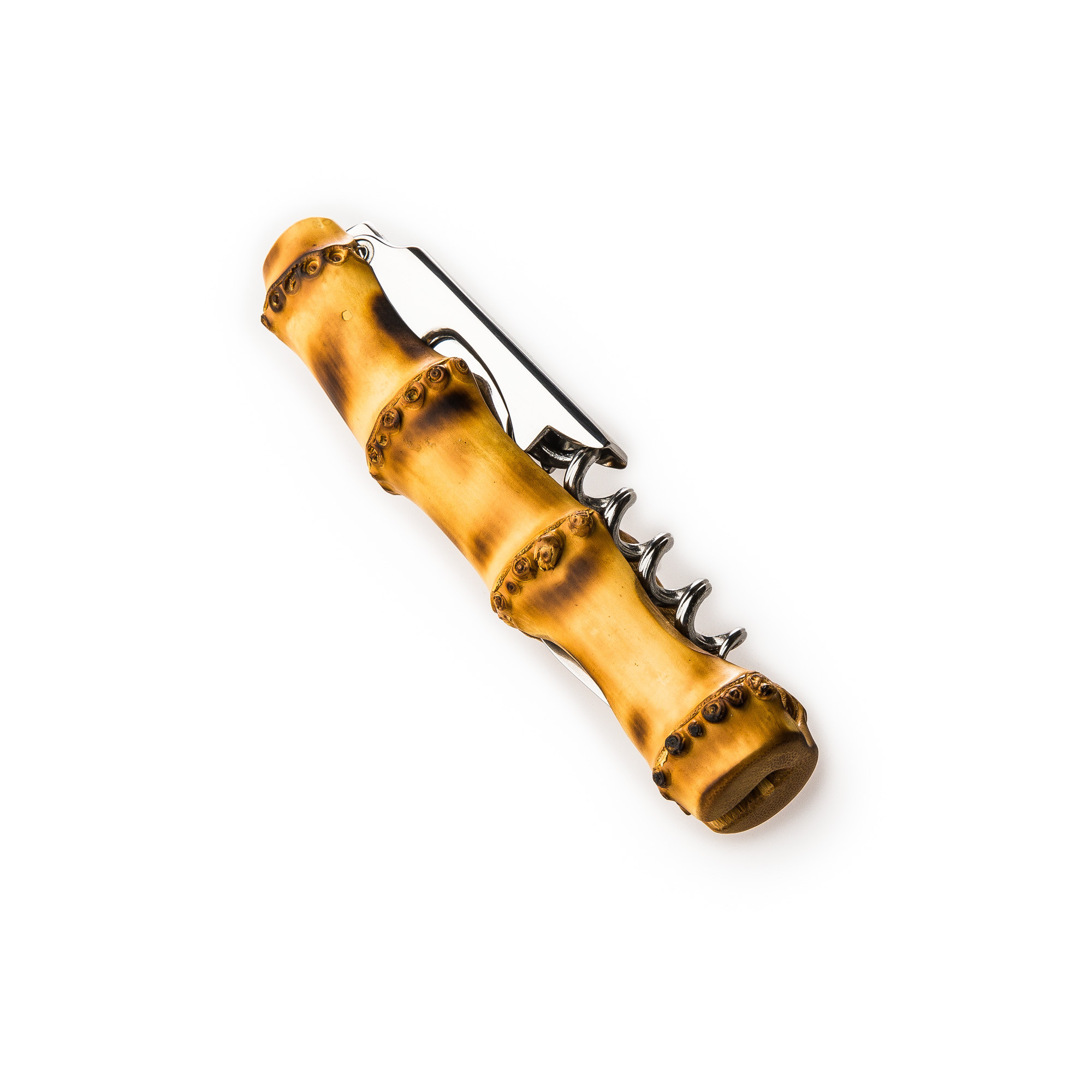 Lorenzi Milano - Butler's Friend Corkscrew - Bamboo Root