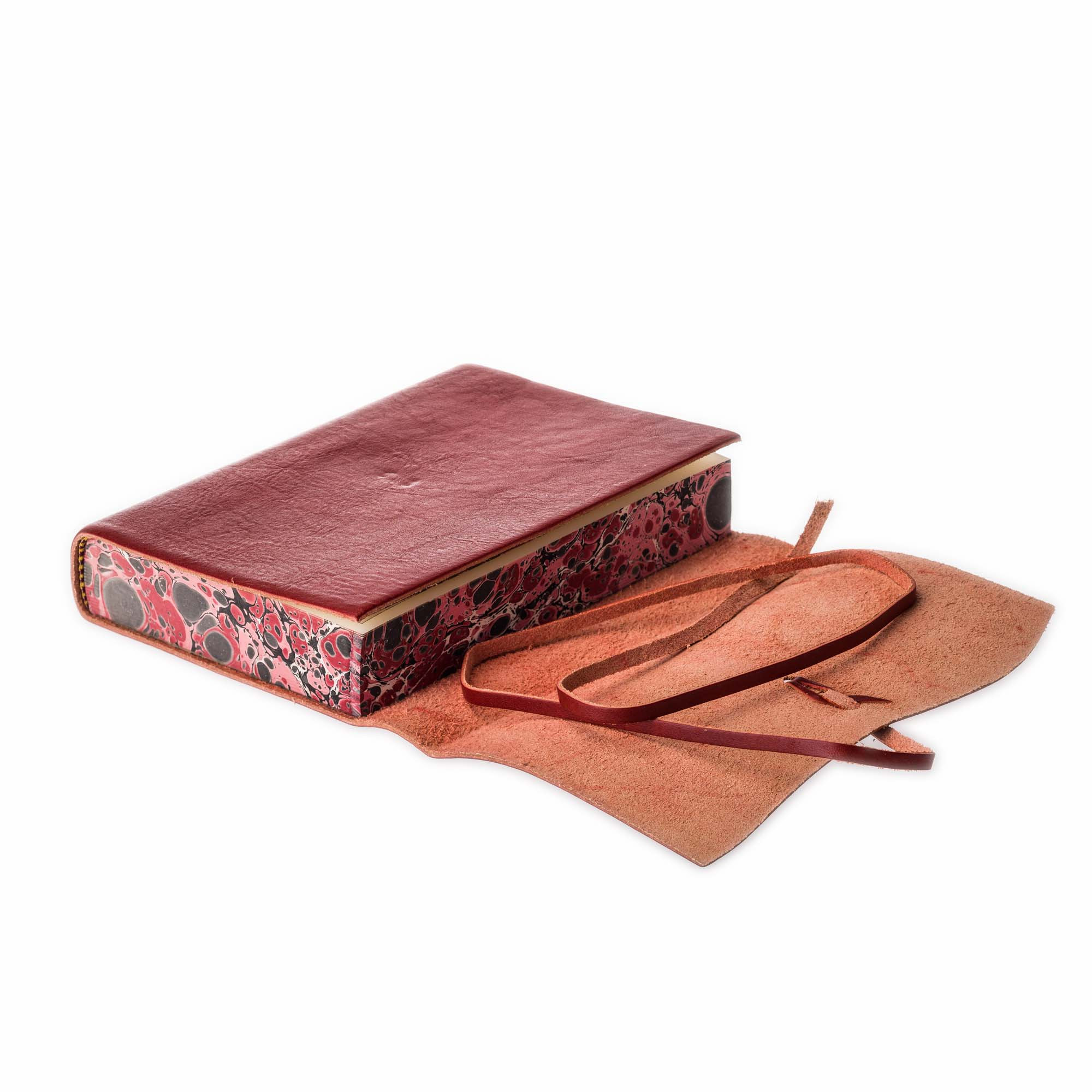 Westley Richards Leather Notebook - Crimson