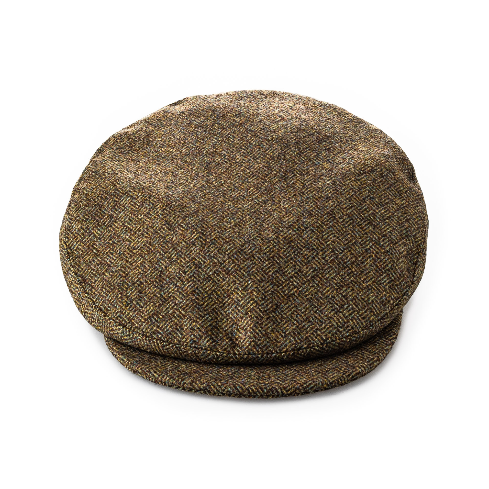 Westley Richards Bond Tweed cap in Wilton Brown