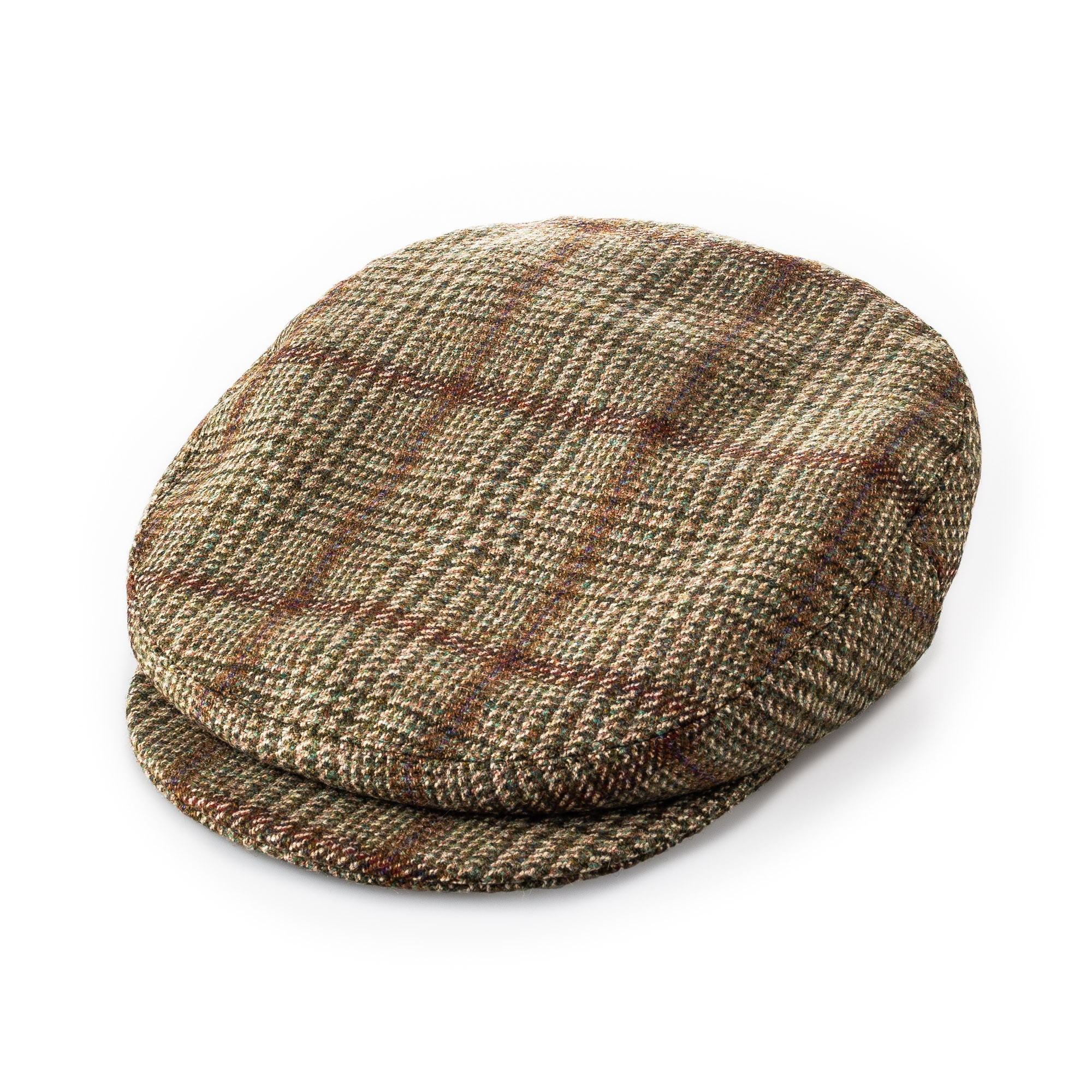 Westley Richards Bond Tweed cap in Lowland Green