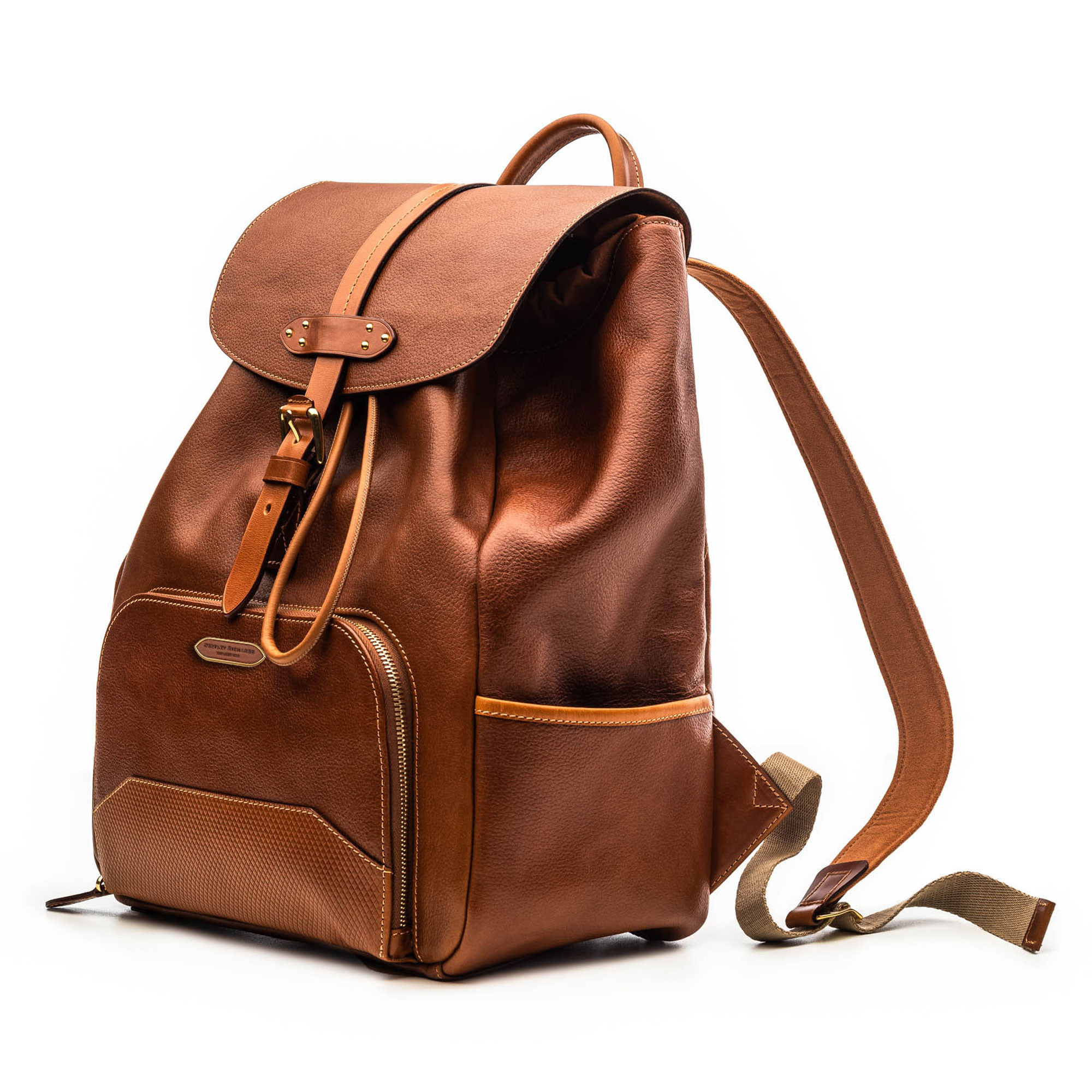 Westley Richards Bournbrook Rucksack in Mid Tan