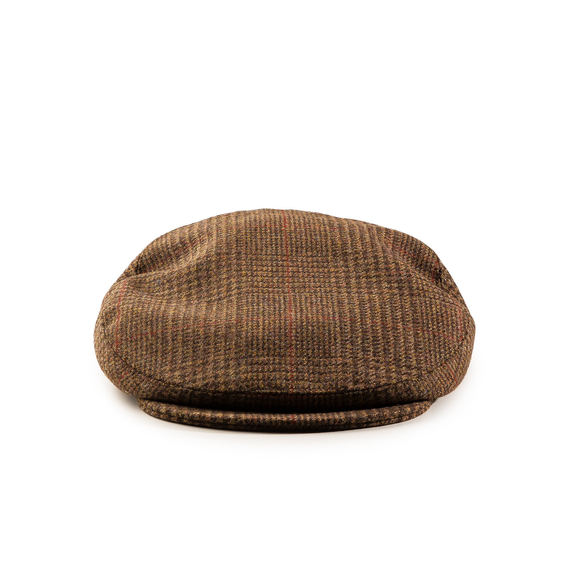 Westley Richards Bond Tweed Cap - Prince of Wales - Brown