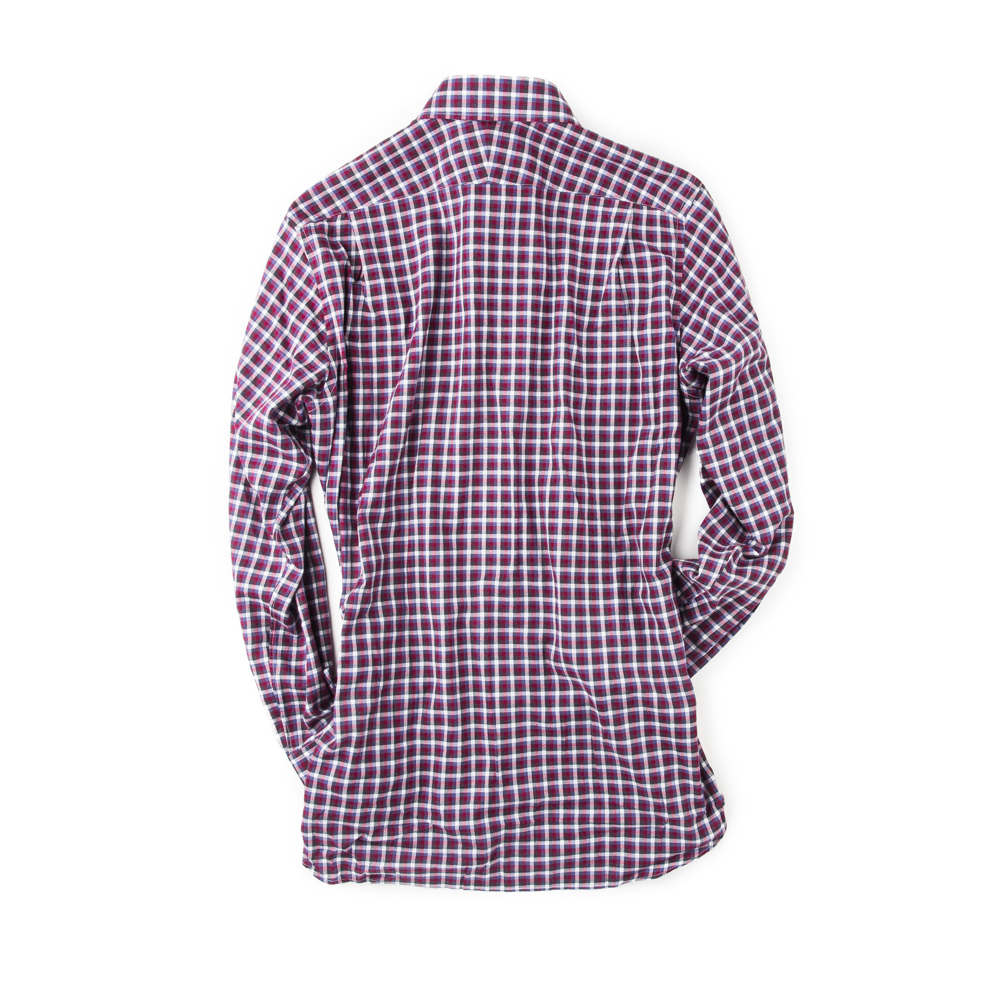 Westley Richards Classic Shirt - Red/Navy Check