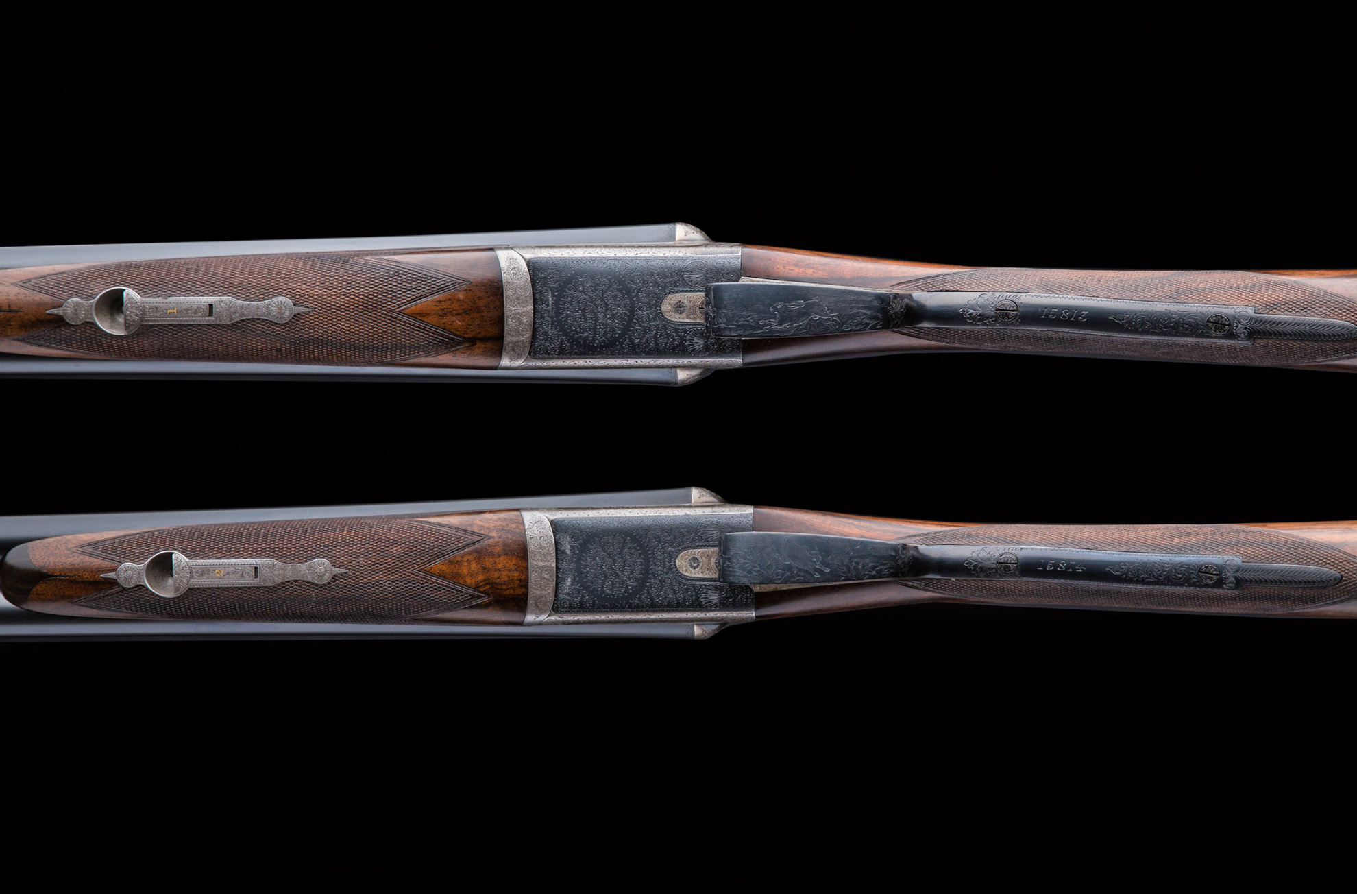 Westley Richards Pair 12g Hand Detachable Lock Side by Sides