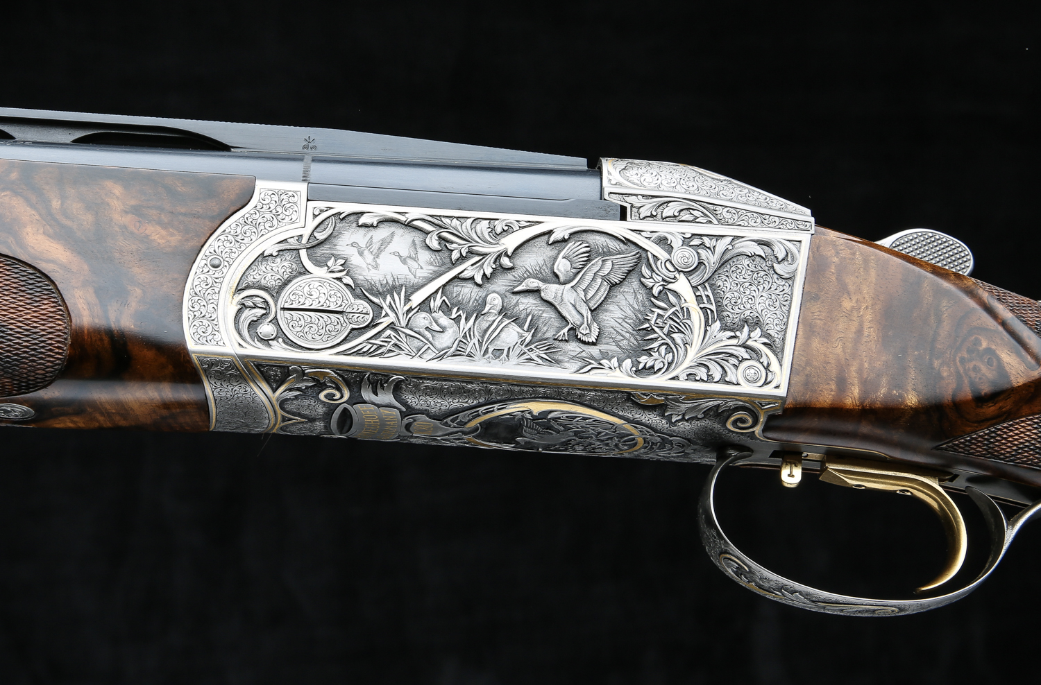 Krieghoff 12g K 80 Custom Engraved by Salzmann