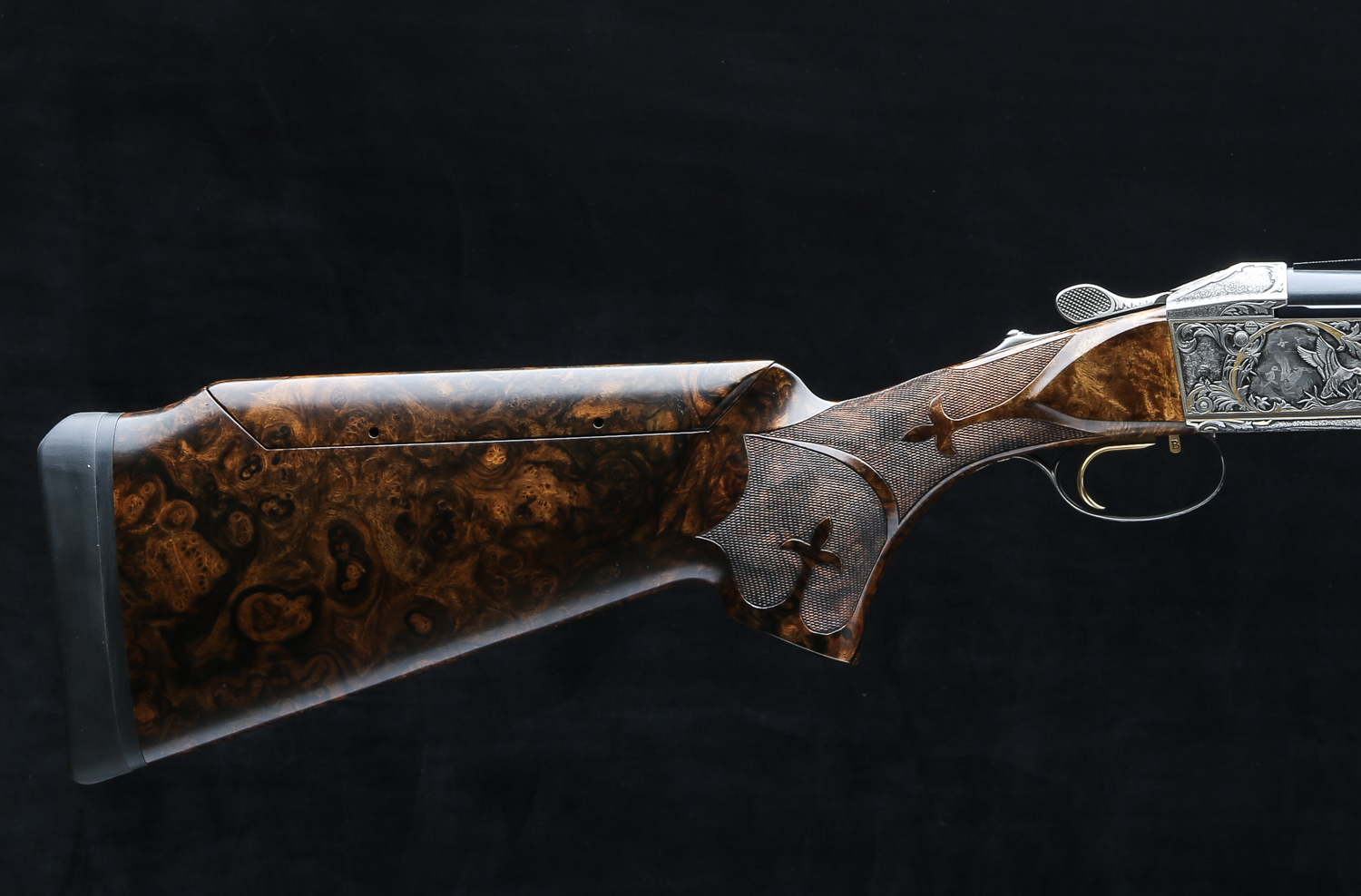 Krieghoff 12g K 80 Custom Engraved by Salzmann