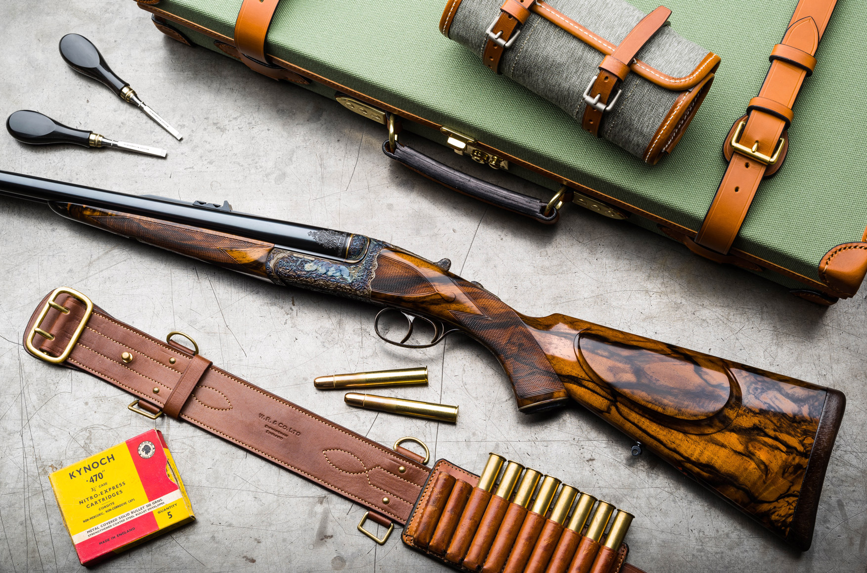 Westley Richards | Hand detachable lock (droplock) double rifle - New Guns