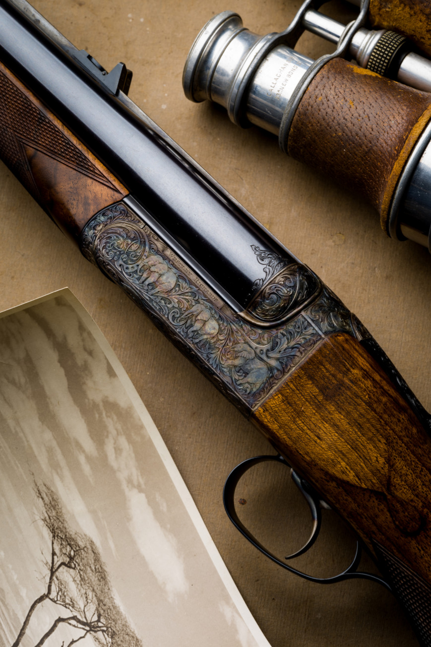 Westley Richards | Hand detachable lock (droplock) double rifle - New Guns
