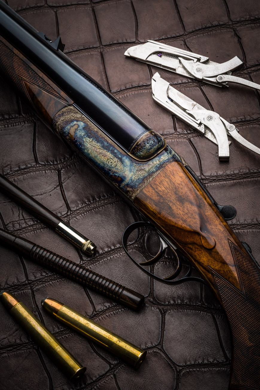 Westley Richards | Hand detachable lock (droplock) double rifle - New Guns